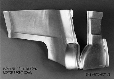 1941-48 Ford Cowl Panel Hot Rod Hardware